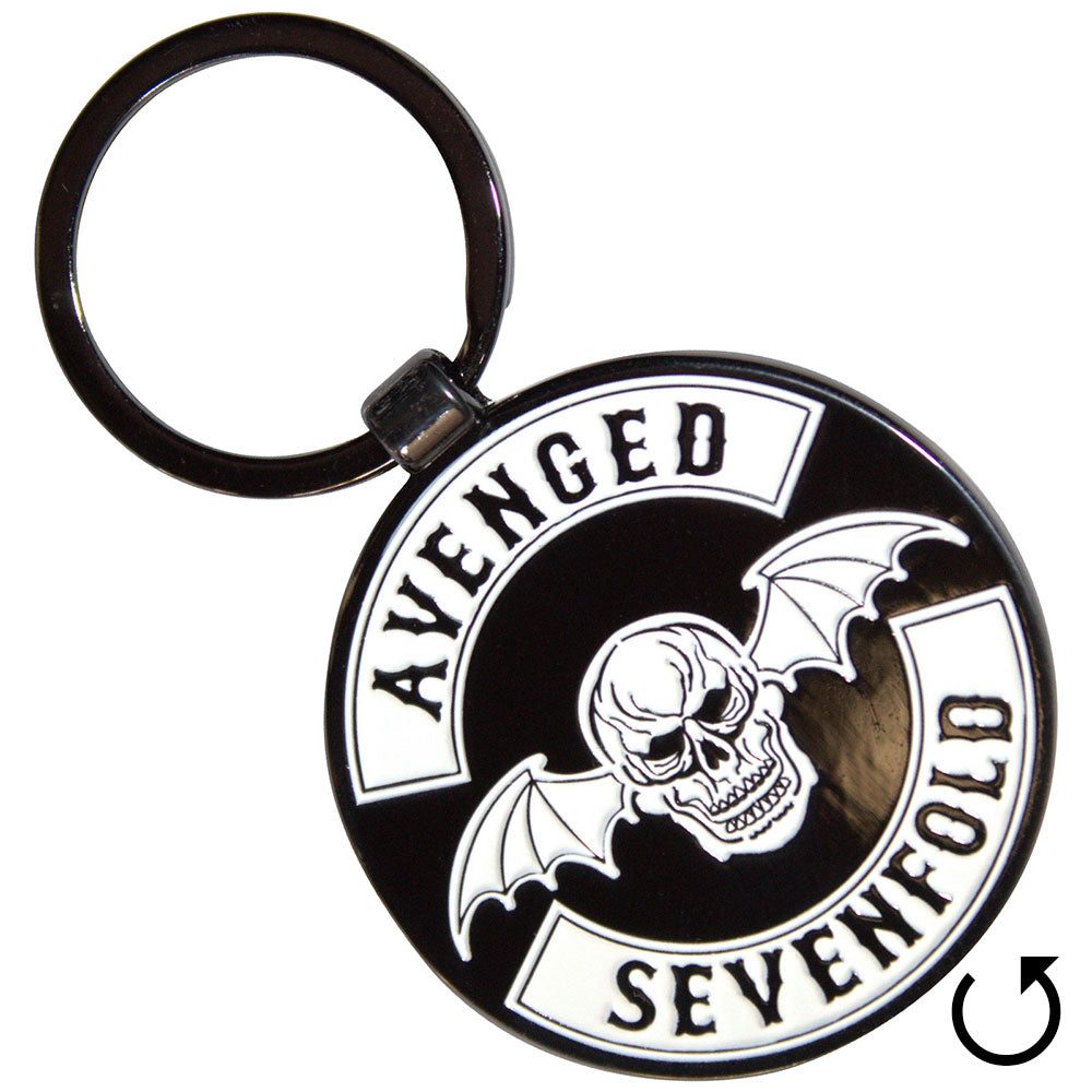 Avenged Sevenfold Keychain: Deathbat Crest – Heroic Fandoms